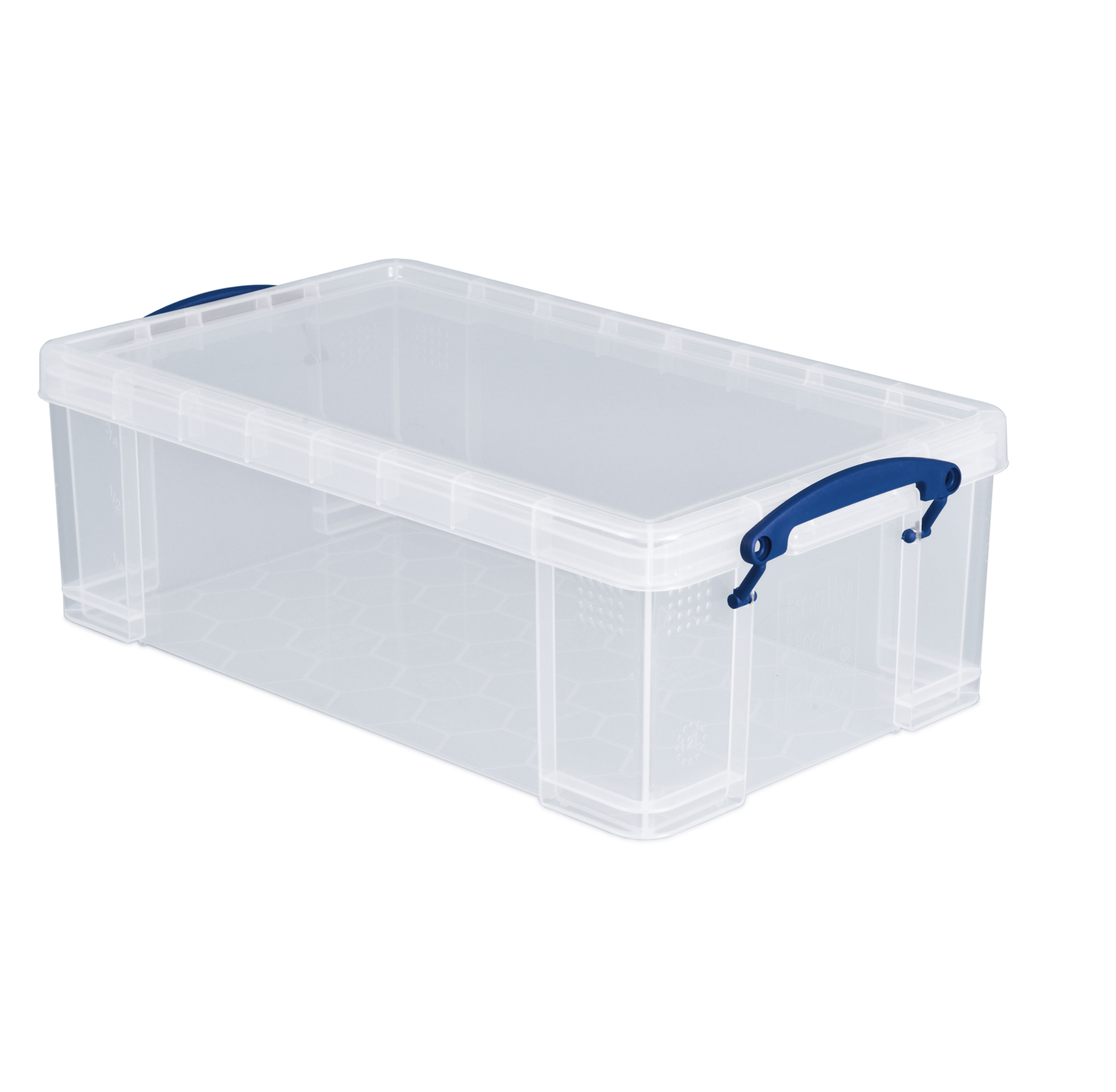12L Clear Plastic Storage Box - Plastic Box Warehouse