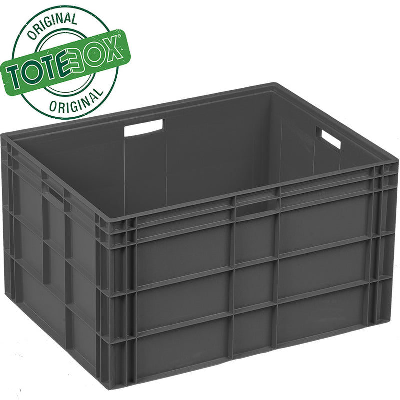 Totebox Large Solid Euro Stacking Container 800x600mm footprint