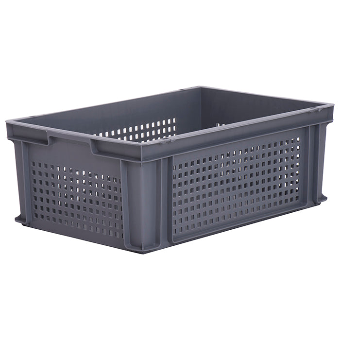 *Bundle of 15* 44L Ventilated Euro Stacking Container (600l x 400w x 2
