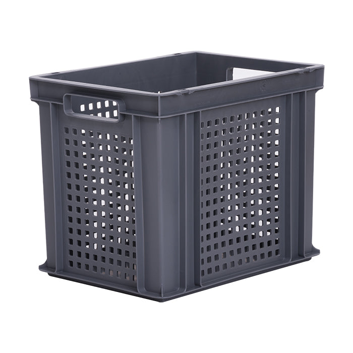 *Bundle of 15* 30L Ventilated Euro Stacking Container (400l x 300w x 3